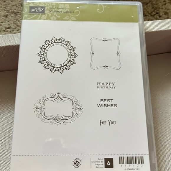 Stampin' Up! | Office | Stampin Up Vintage Labels | Poshmark